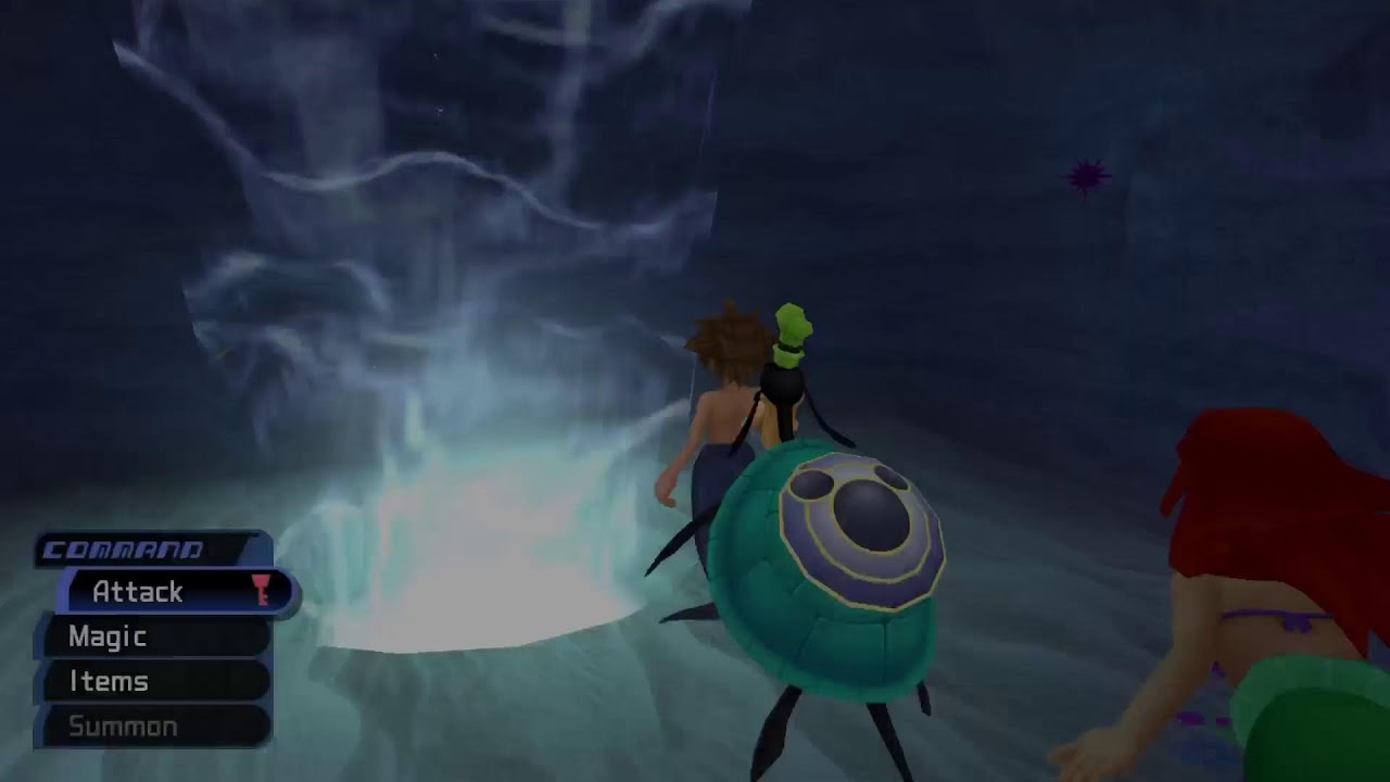 Kingdom hearts ursula battle stream - YouTube