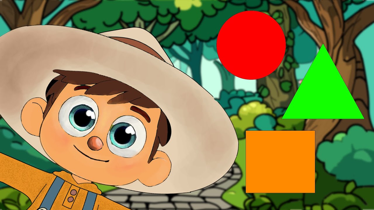 Theo and The Shape Forest! Theo's little Adventures - YouTube