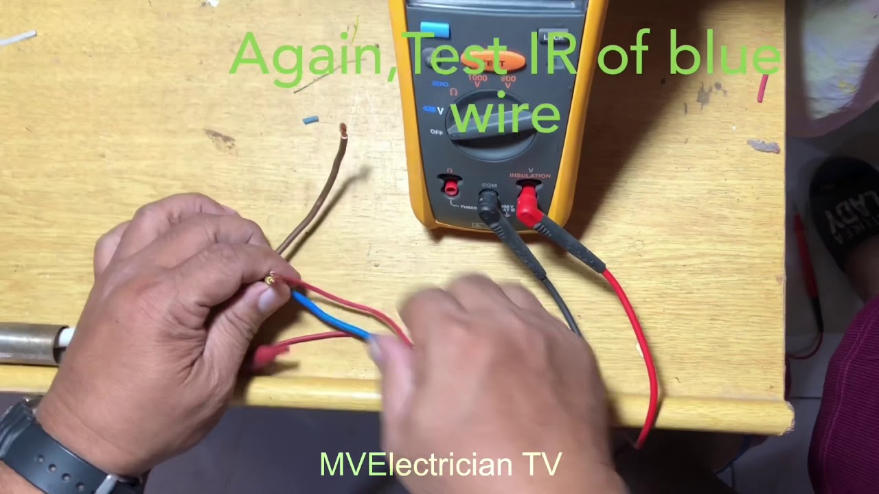 Fluke 1503 |Recommended Insulation Resistance Testing for Cable ,Motor ...