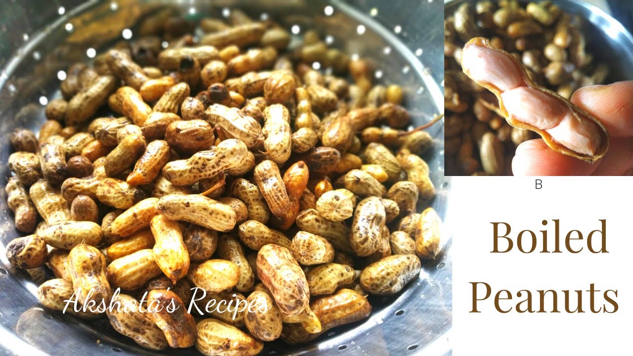How to Boil Peanuts Correctly|Enjoy this healthy snack |Boiled ...