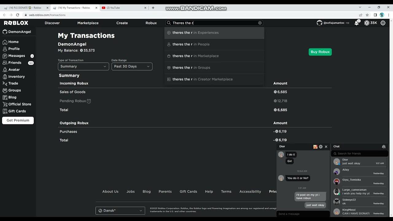 Here's my proofs i have 35K robux - YouTube