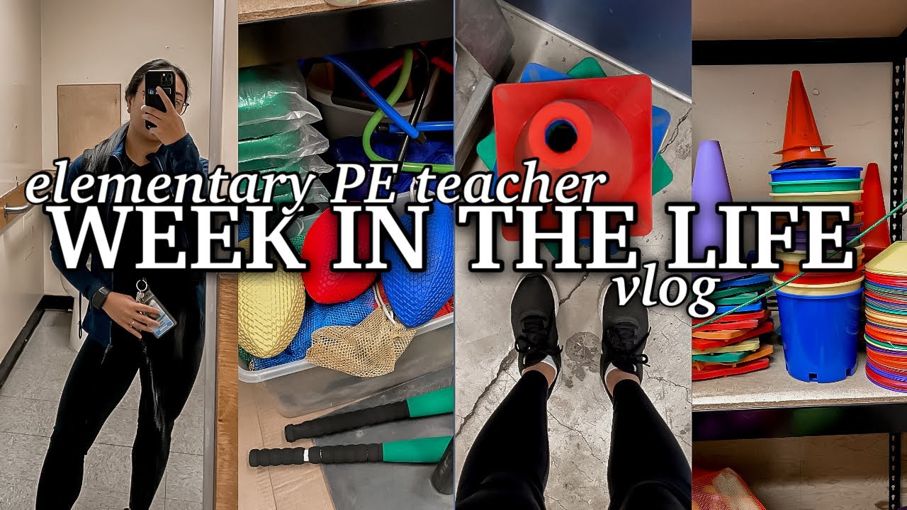 WEEK IN THE LIFE OF A PE TEACHER - YouTube