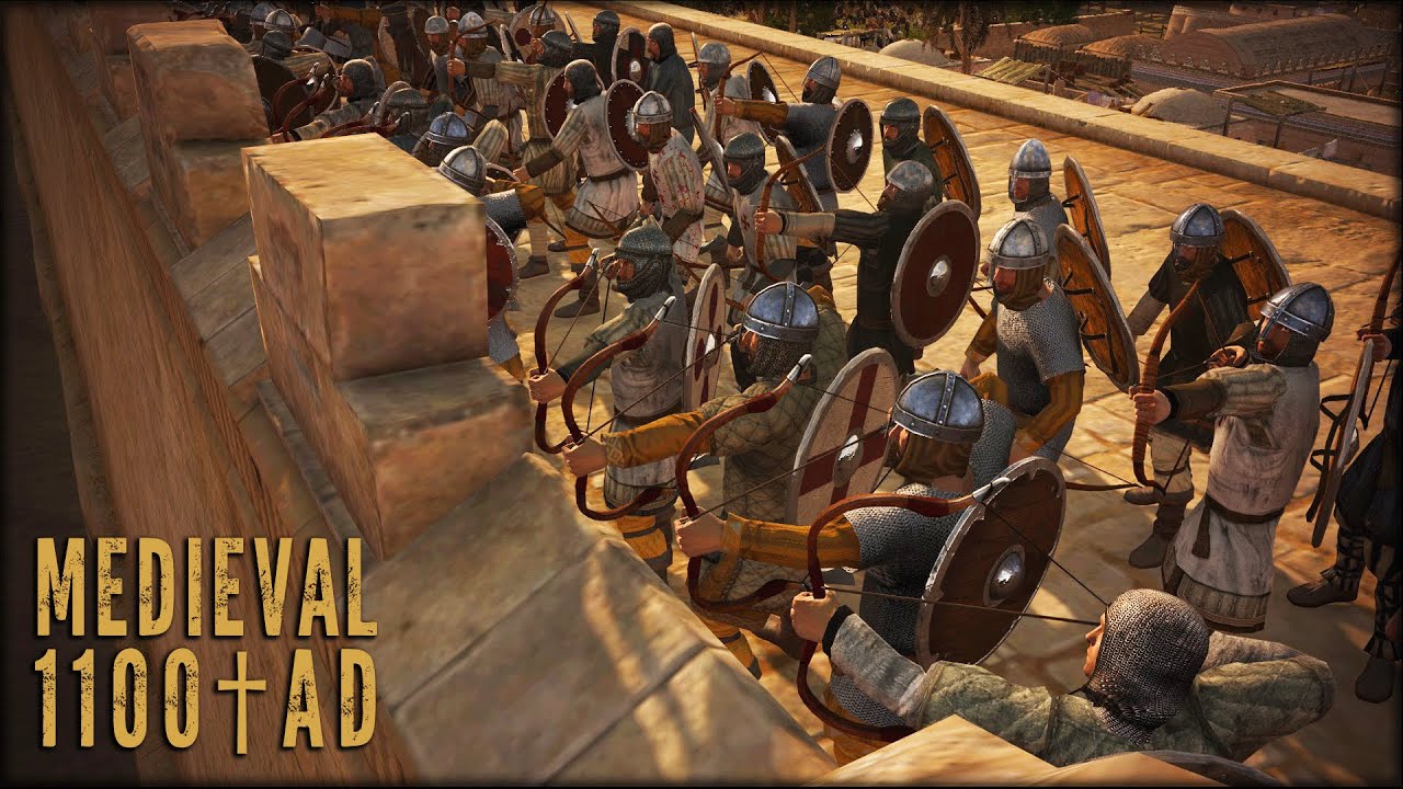 DEFEND THE WALLS! - Medieval 1100AD - Kingdom of Jerusalem Part 17 ...