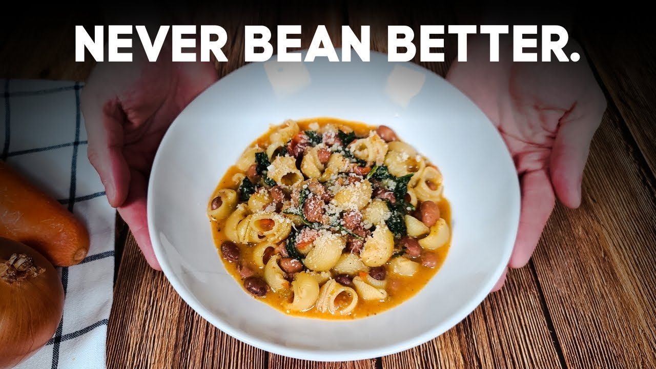 How to make Pasta with Beans (ITALIAN COMFORT FOOD) | Pasta e Fagioli ...