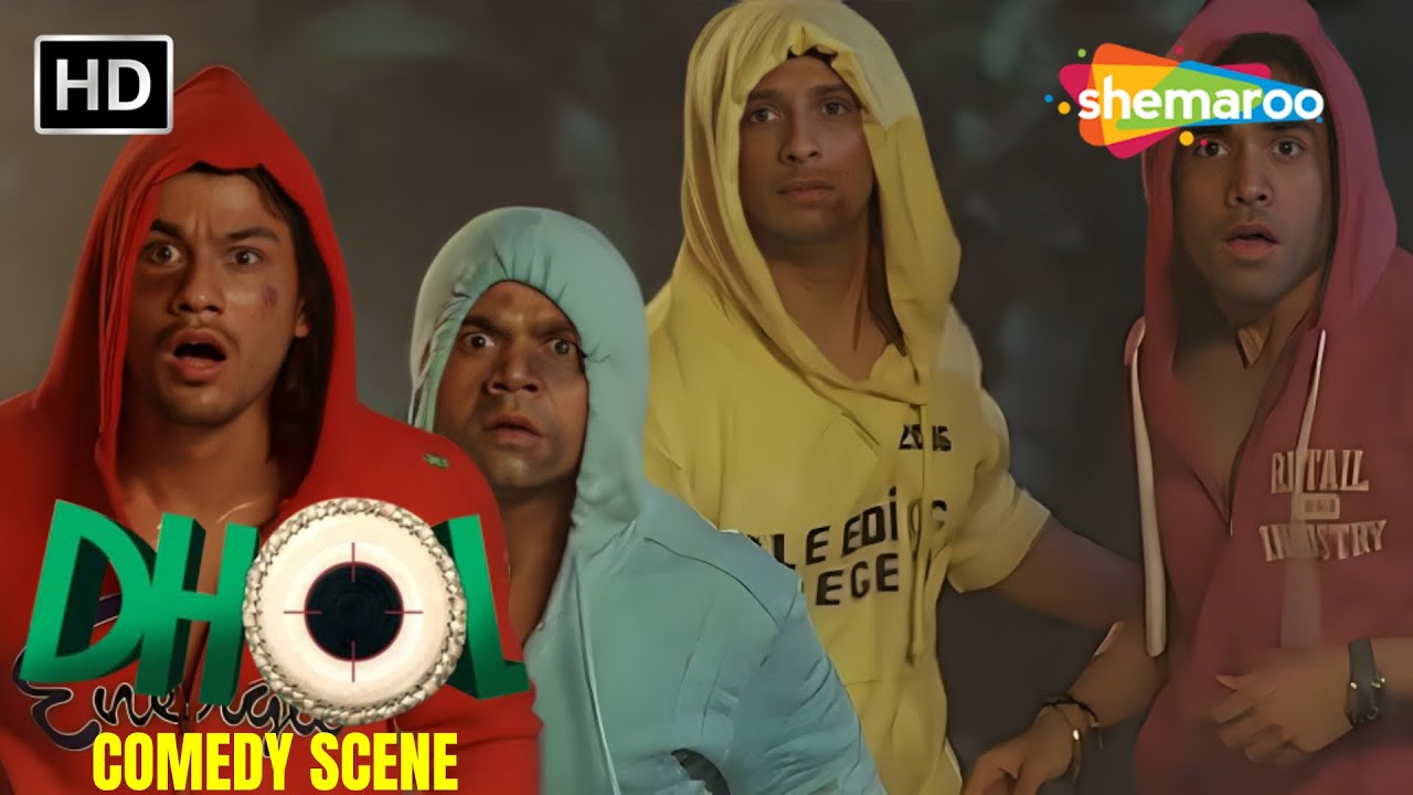 DHOL Movie Comedy Climax Scene | Rajpal Yadav Comedy | Sharman Joshi ...