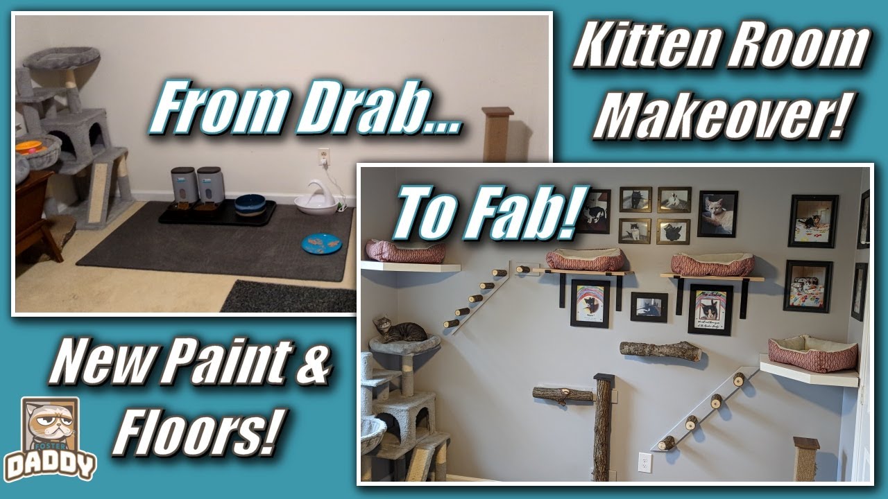 Foster Room Makeover - New paint & floors | Turning My Foster Room Into ...