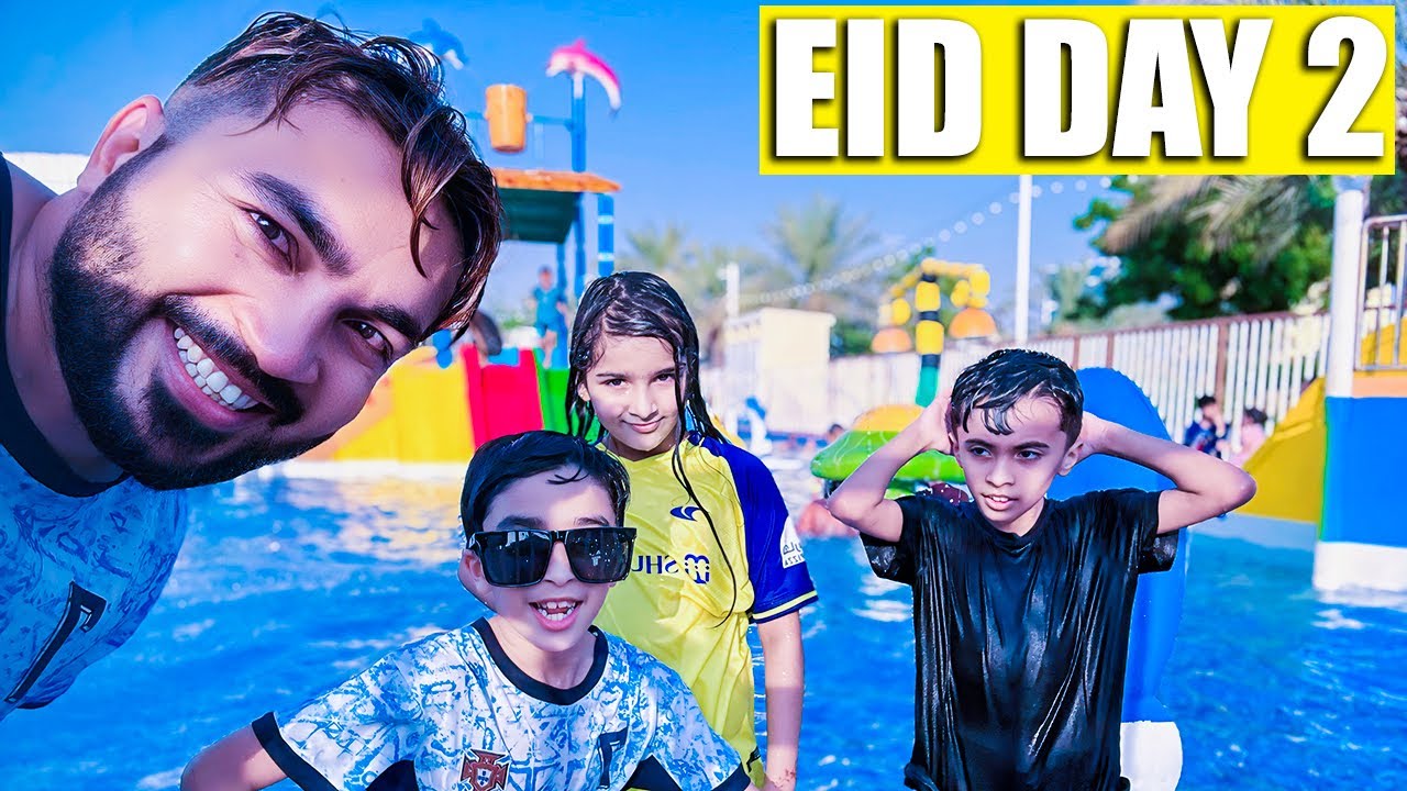 Eid Day 2 | Splash Waterpark Ajman | Pakistani Family Vlog In Dubai ...
