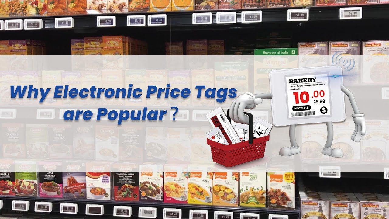 Why Electronic Price Tags are Popular?|electronic shelf label #retail # ...
