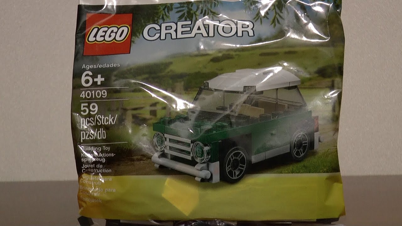 LEGO Creator 40109 MINI Cooper - YouTube