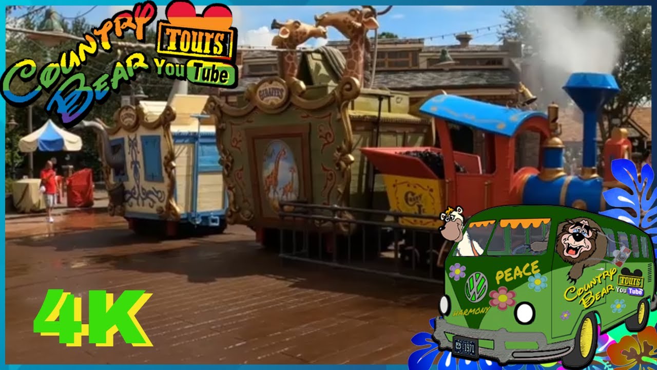 Casey Jr. Splash 'N' Soak Station - 4K - Magic Kingdom - Walt Disney ...