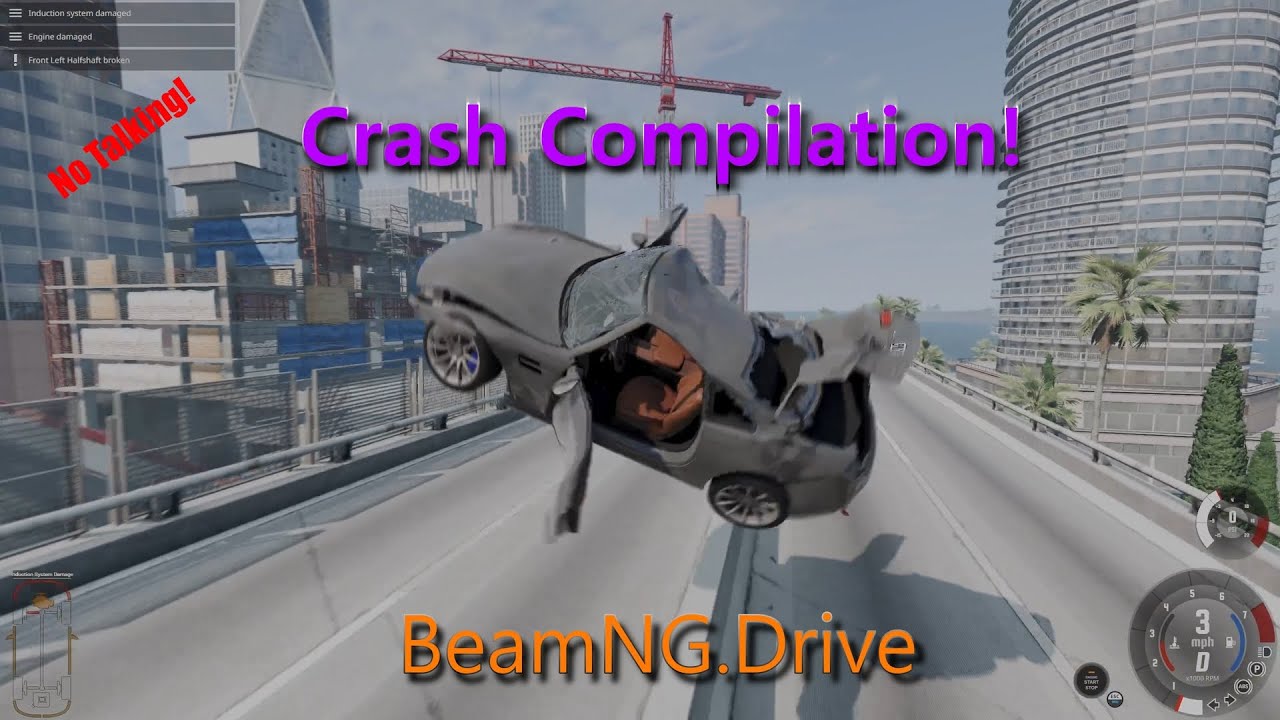 BeamNG.Drive | Crash Compilation! - YouTube