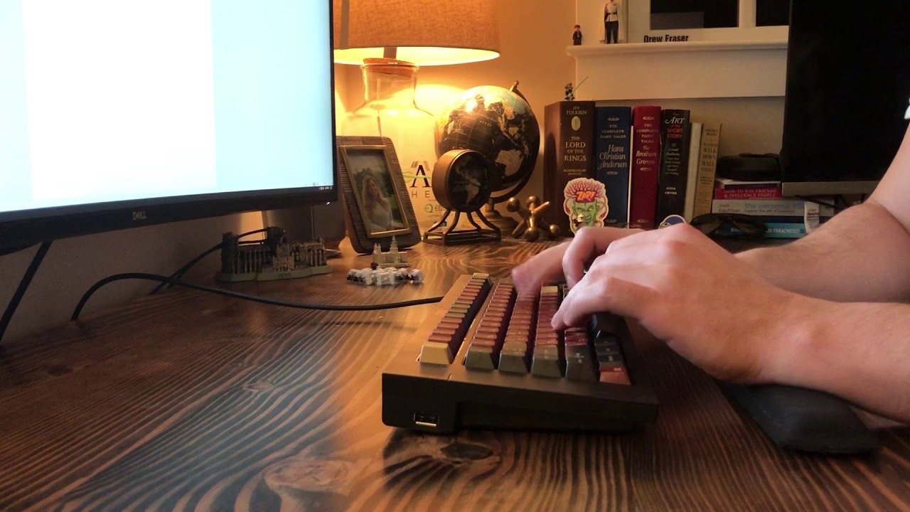 DSI Modular keyboard DS-90 Typing demo - Heavy Mods - YouTube