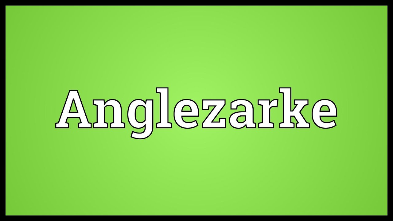 Anglezarke Meaning - YouTube
