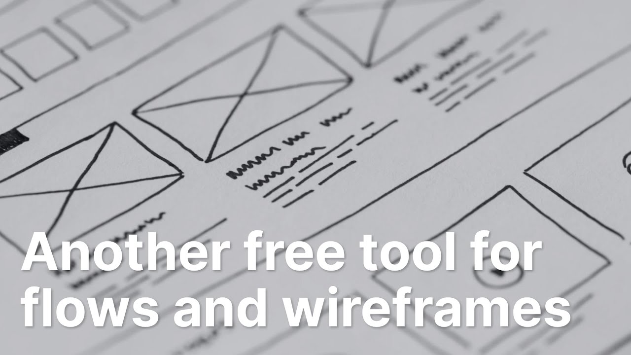 Another free tool for flows and wireframes #free #wireframing #tools #design - YouTube