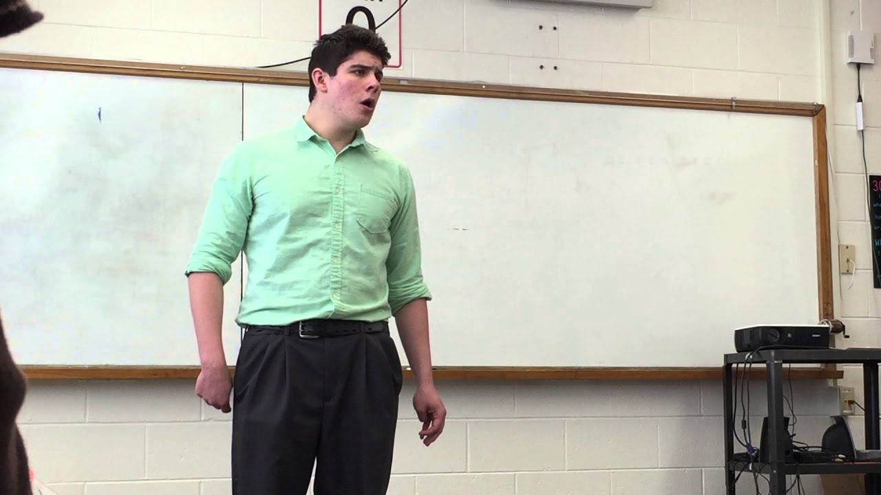 Eric Sipes MHS Vocal Solo - YouTube
