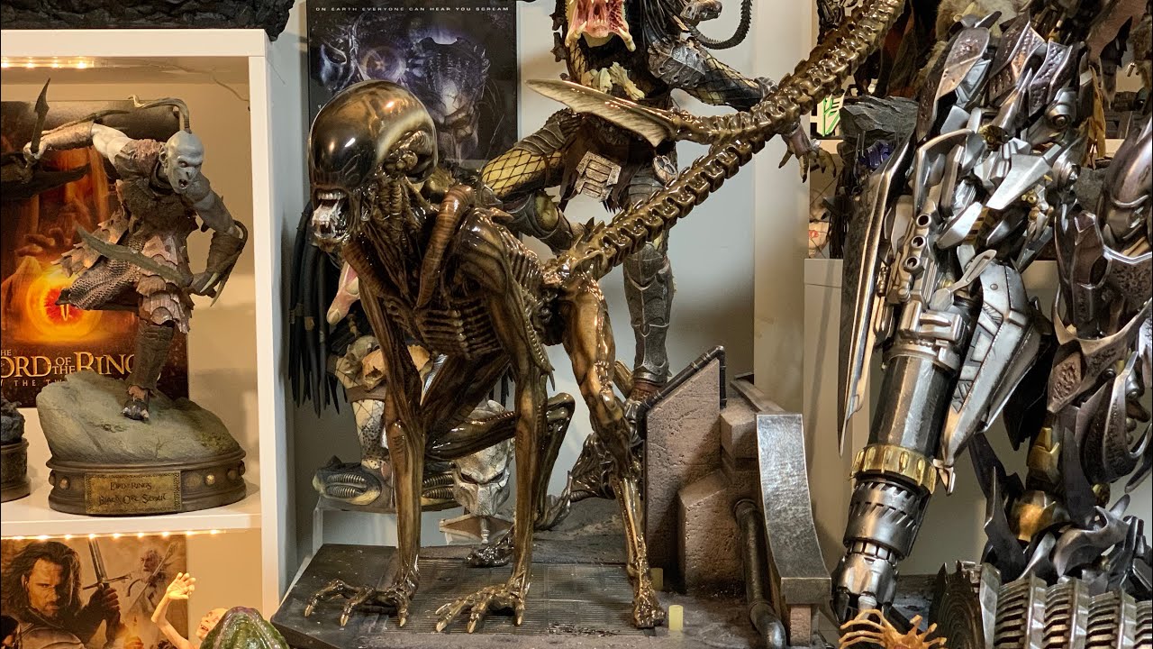 Prime 1 Dog Alien 1/3 Statue Unboxing and Review - YouTube