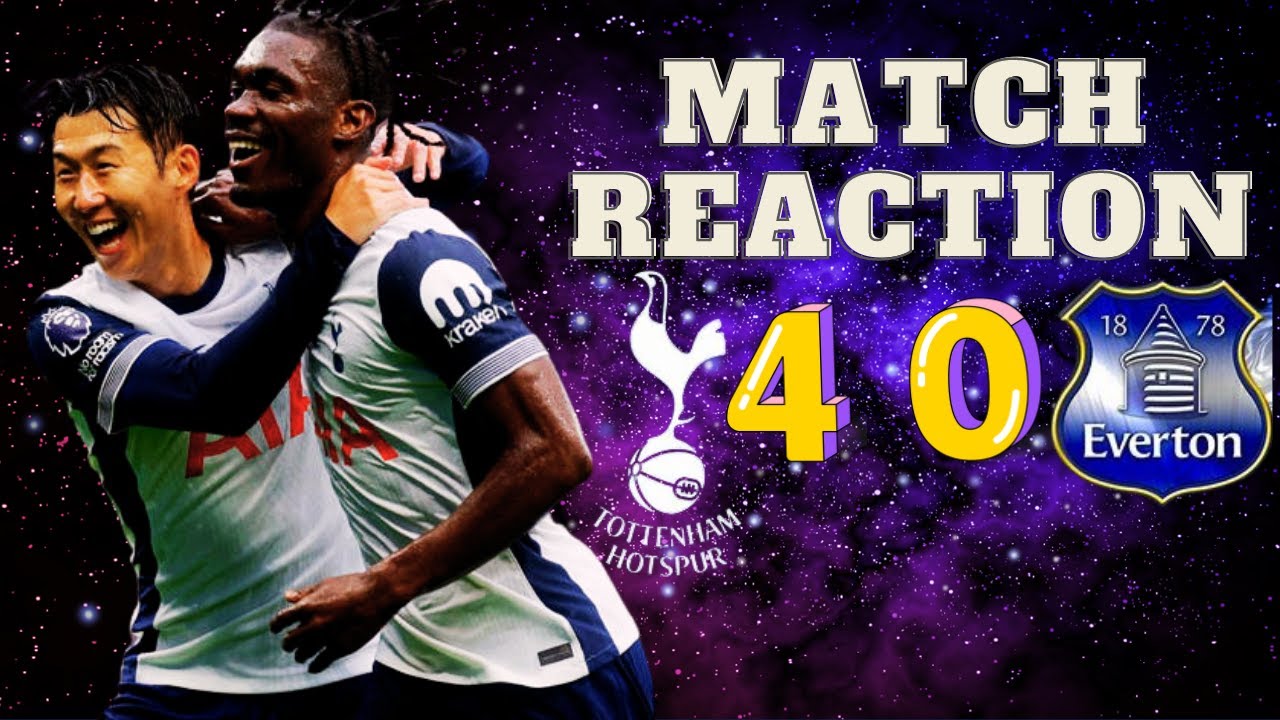 Great debut, Biss goal and CLEAN SHEET! Tottenham vs Everton Match ...