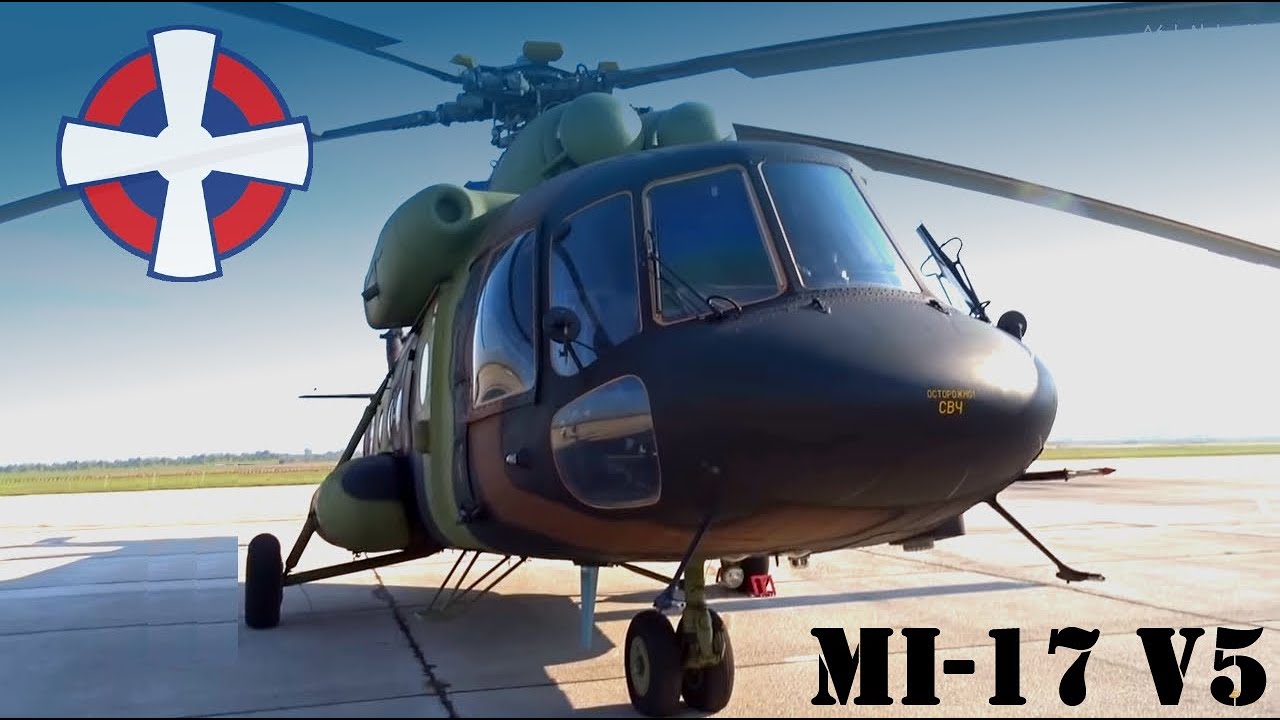 Novi Transportni Helikopteri Srpskog RV Mil Mi-17 V5 - Predstavljeni na ...