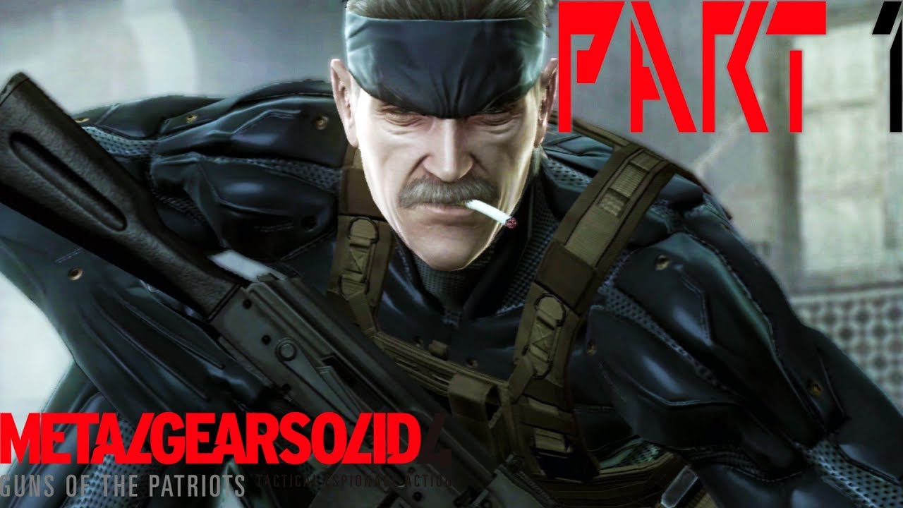 Aging Snake -Metal Gear Solid 4: Guns of the Patriots- Part 1 - YouTube