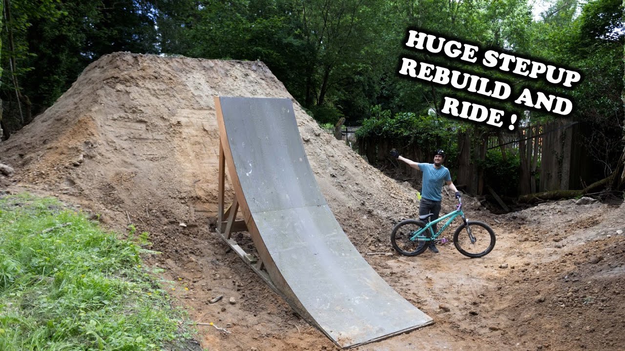 Huge Back Garden Trick Jump Upgrade and First Hits! - YouTube