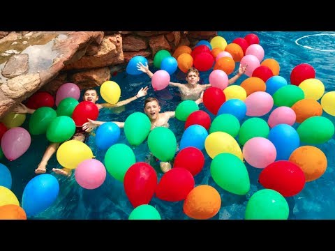 200 BALLOONS vs POOL