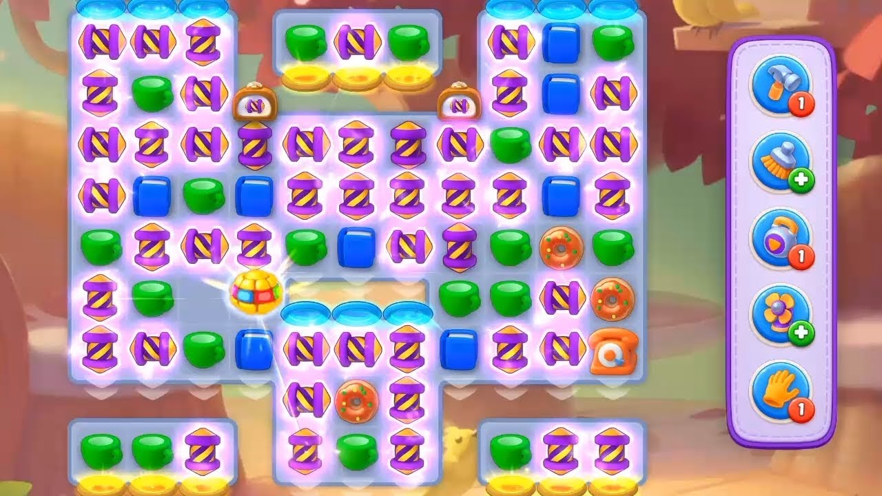 homescapes level 9252 | homescapes hard level - YouTube