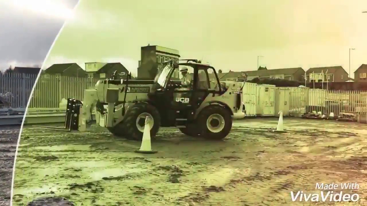 FLT LOGISTICS LTD - TELESCOPIC HANDLER FORKLIFT TRUCK TRAINING - YouTube