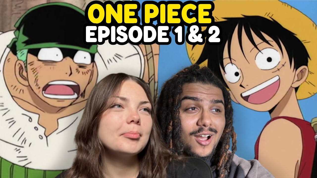 Girlfriend REACTS To One Piece Episode 1 & 2 😱 - YouTube
