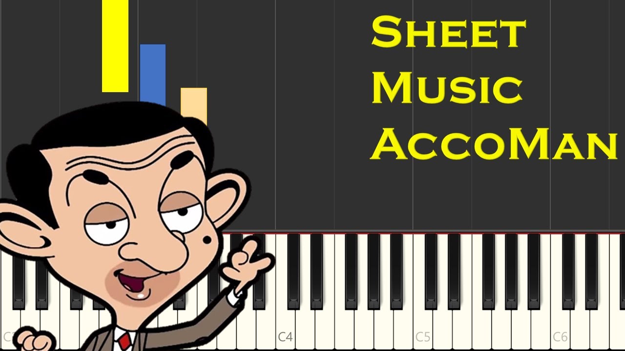 How To Play Mr. Bean Animated Series With This Sheet Music - YouTube