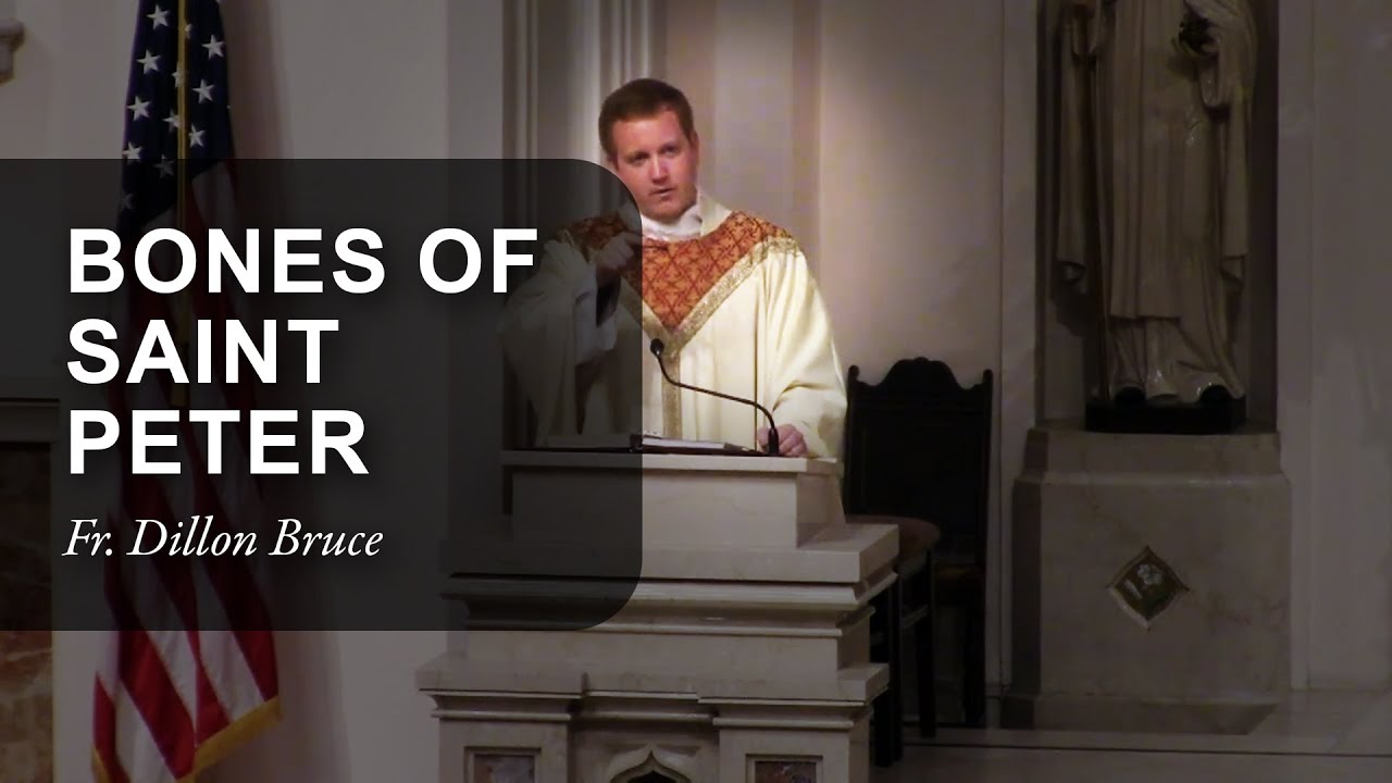 Three Minute Homily: The Bones of Saint Peter - YouTube