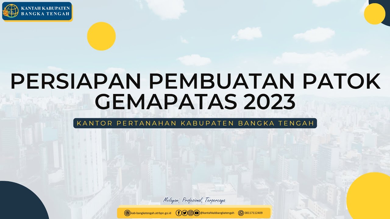 Pembuatan Patok Tanda Batas Tanah - Persiapan [GEMAPATAS] Kantor ...