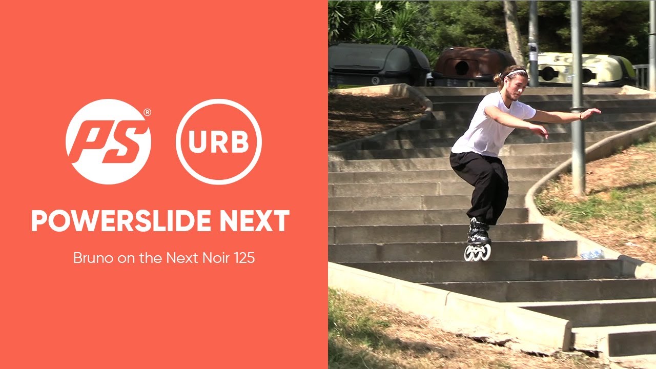 Bruno on the Powerslide Next Noir 125 - YouTube