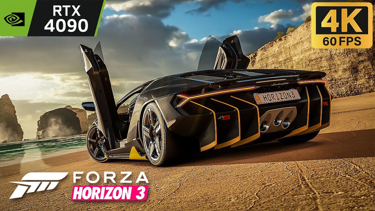 FORZA HORIZON 3: Gameplay 4K | O Início PT-BR | RTX 4090 60FPS - YouTube