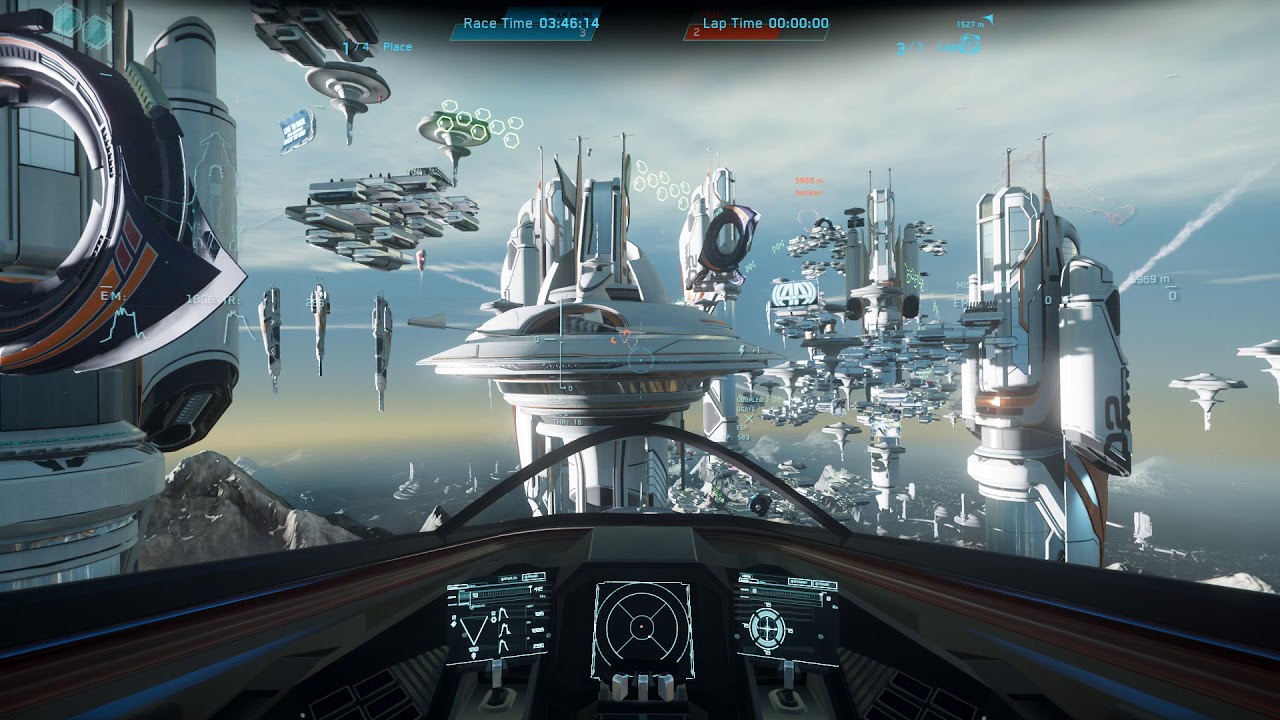 Star Citizen Scord Race 1 (0.5) - YouTube