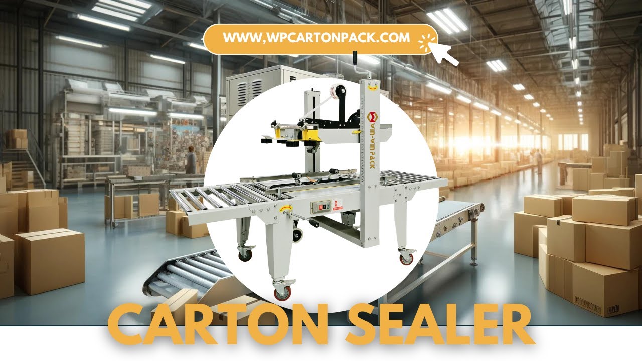 WIN-WIN PACK Automatic Carton Sealer/Automatic Sealing Equipment ...