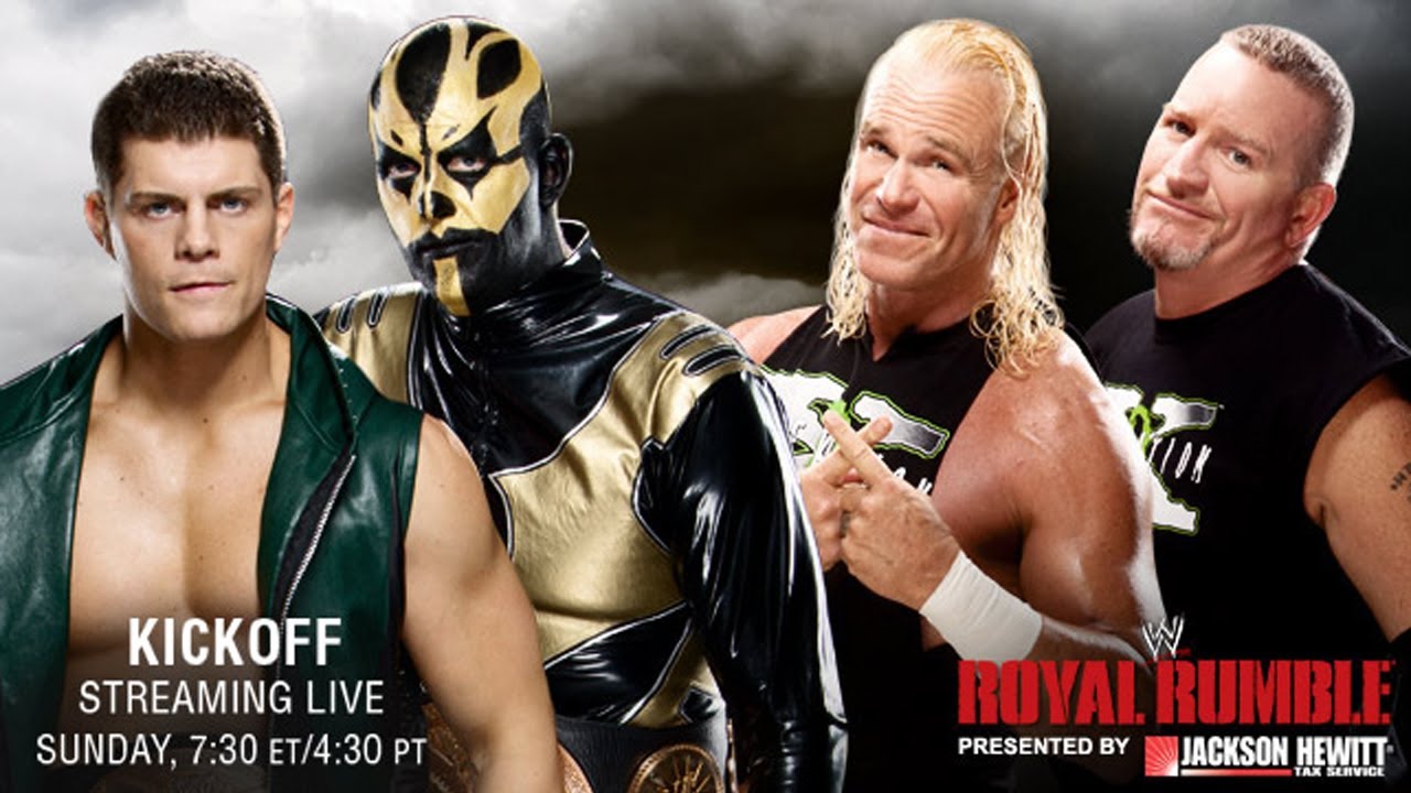 Cody Rhodes and Goldust VS The New Age Outlaws - WWE Tag Team ...