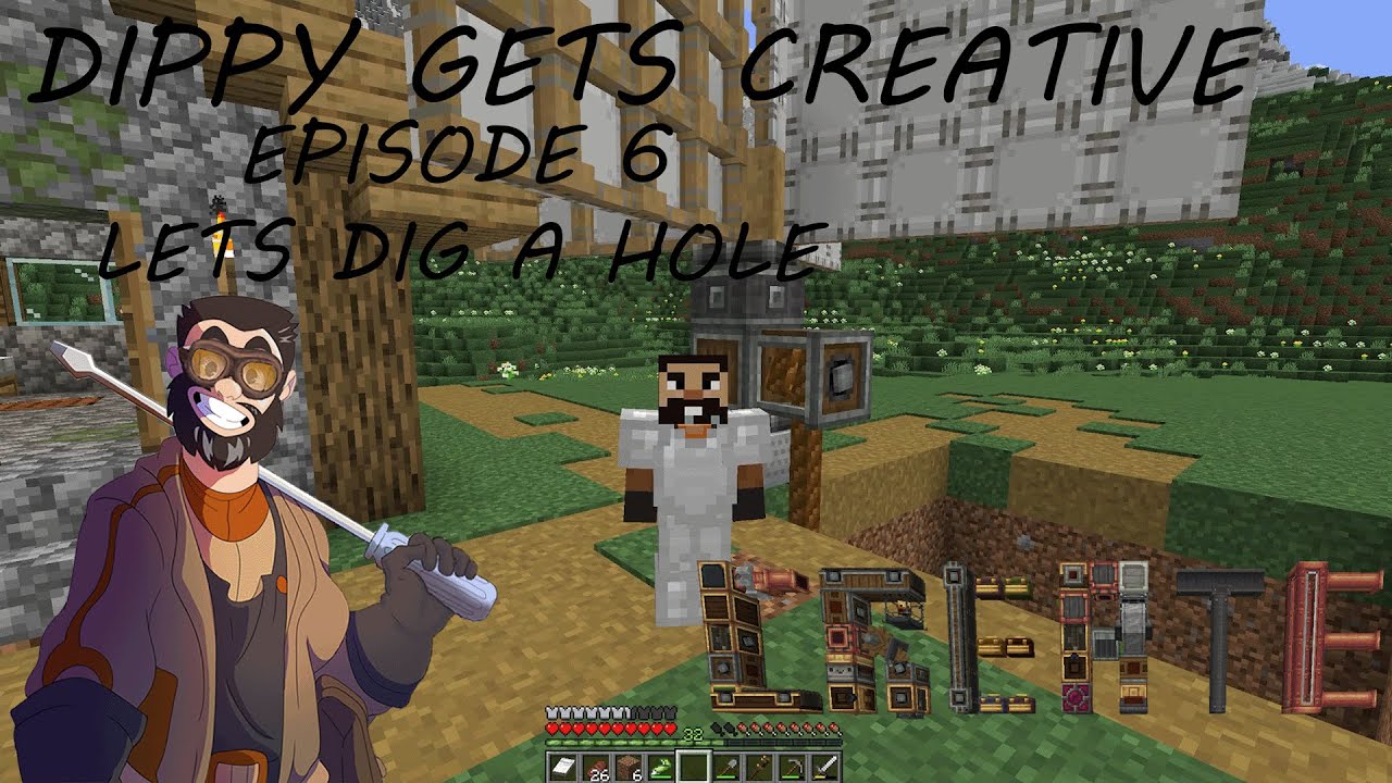 Dippy Gets Creative Episode 6 Lets Dig a Hole - YouTube