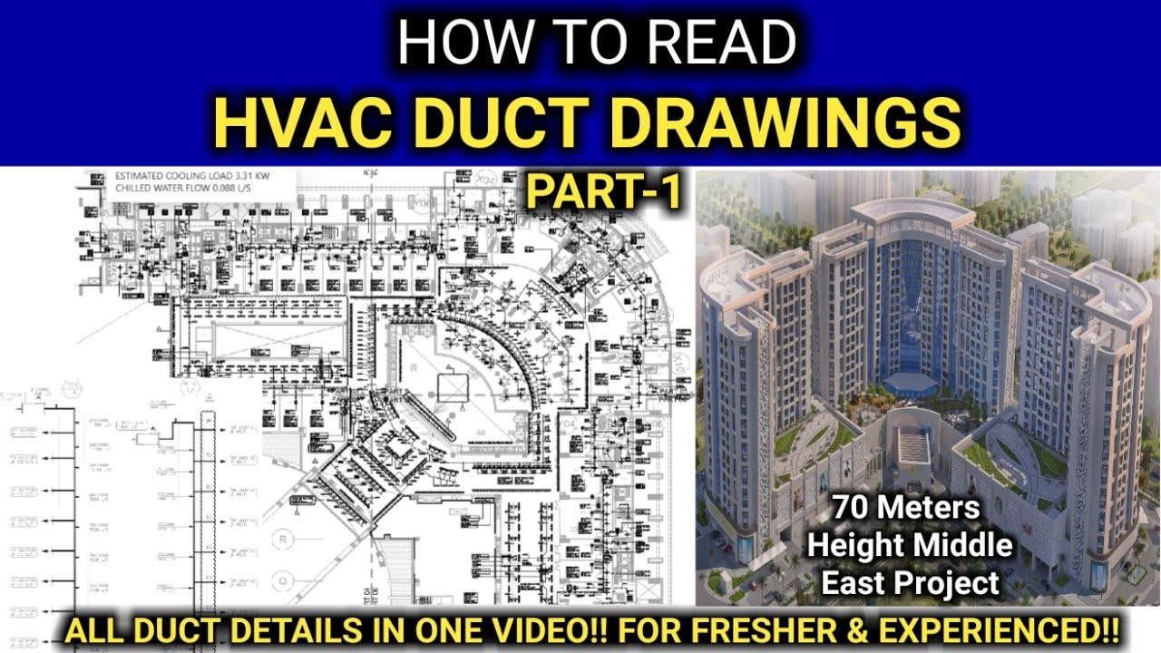 HOW TO READ HVAC DUCTING DRAWING l HVAC DRAWING l HVAC TUTORIAL - YouTube