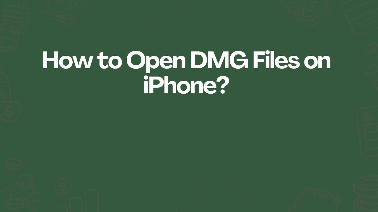 How to Open DMG Files on iPhone? - YouTube