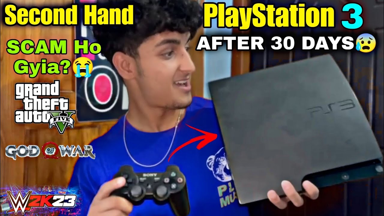 My Second Hand PLAYSTATION 3 After 1 Month 😰 || Buy PLAYSTATION 3 ...
