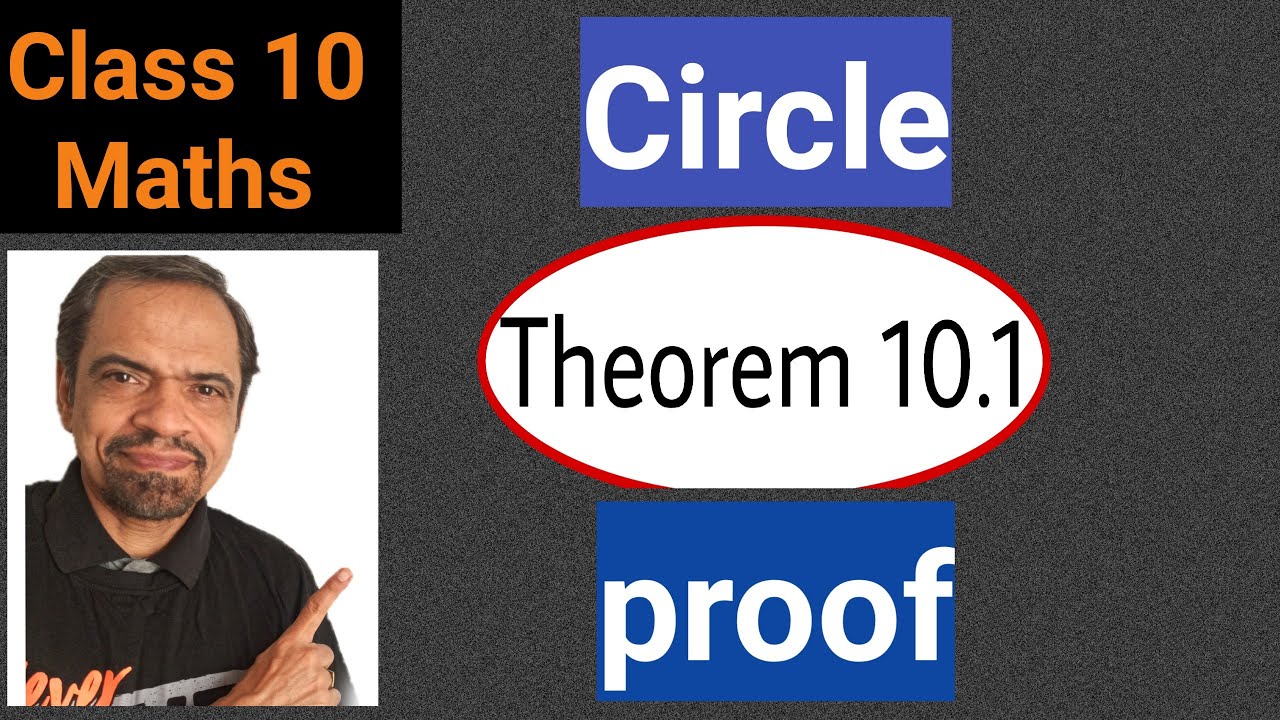 Class 10 maths Circles theorem 10.1|Class 10 Maths circles theorem 10.1 ...