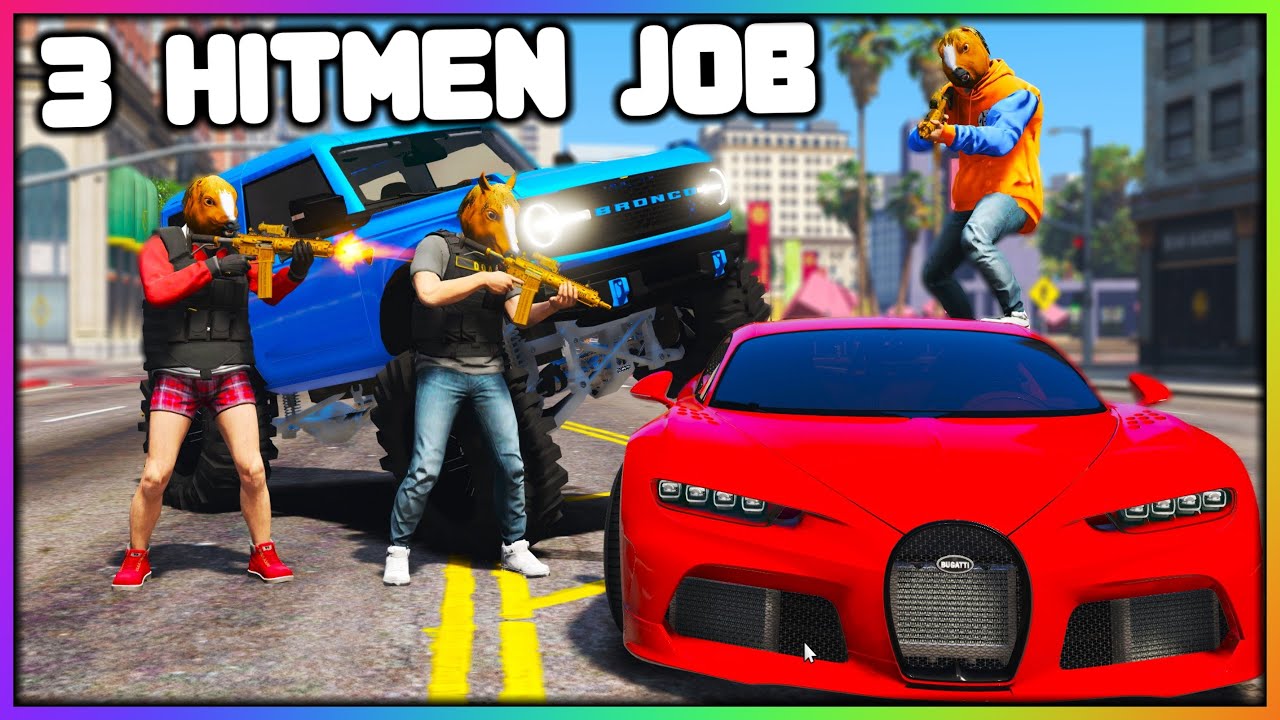 GTA 5 Roleplay - 3 HITMEN vs TARGETS AND COPS | RedlineRP - YouTube