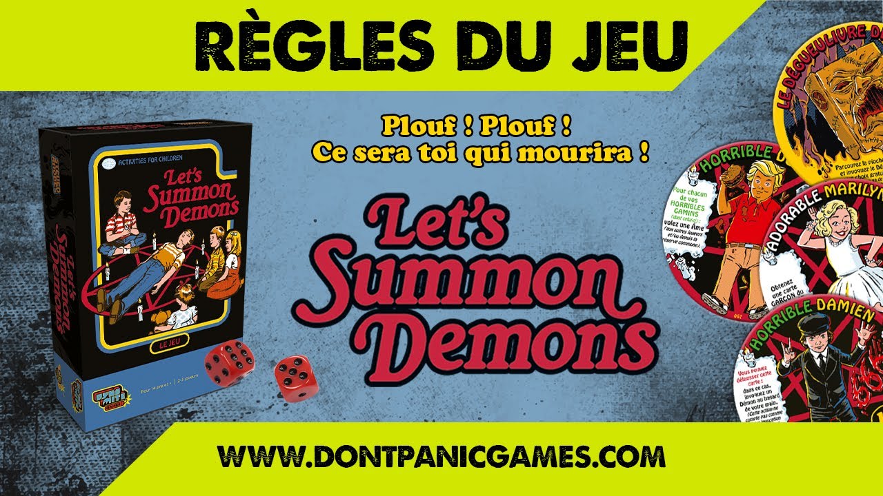 [RÈGLES DU JEU] Let's Summon Demons - YouTube
