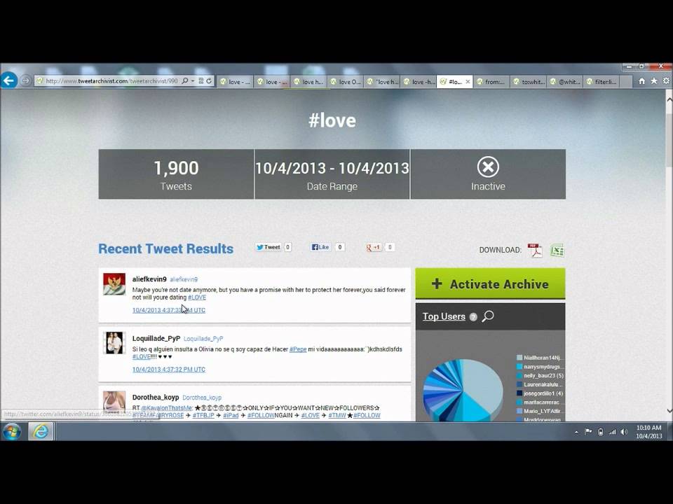How To Search Twitter With Tweet Archivist - YouTube