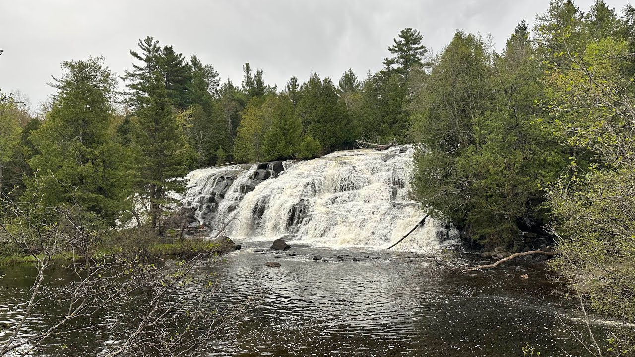 Middle Branch Ontonagan River, Michigan’s Upper Peninsula. May 2025 ...