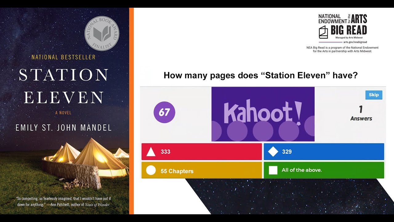 Bring-Your-Own-Brunch Quiz, featuring questions about "Station Eleven ...