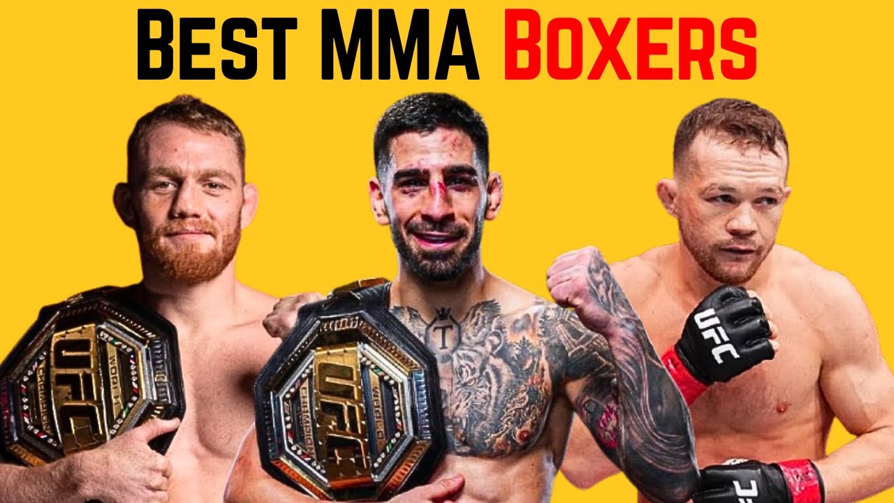 UFC Boxers Tier List! Ranking The UFC's Best Boxers - YouTube