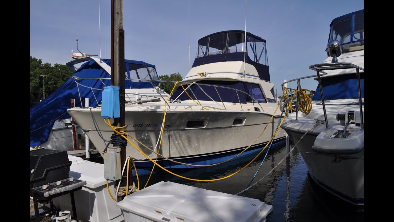 1969 Chris Craft 35 Sport Fish Commander; Asking $35,000 -- SOLD - YouTube