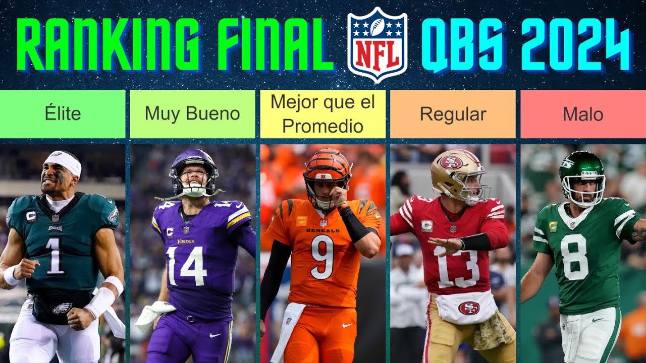 Ranking FINAL de TODOS los QBs de la NFL 2025 - YouTube