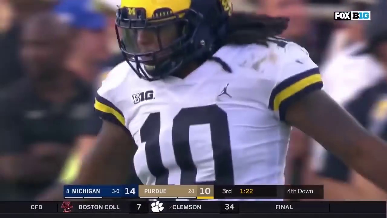 Devin Bush | 2017 College Highlights - YouTube